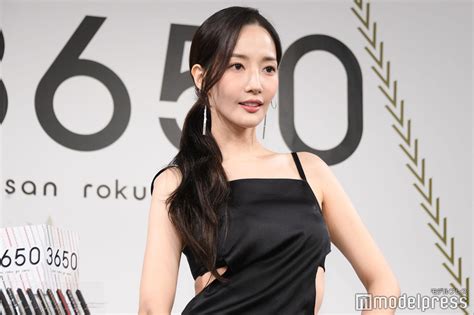 画像27 41 パク・ミニョン、スリットドレスで美脚＆美背中大胆披露 半年ぶりに来日 モデルプレス