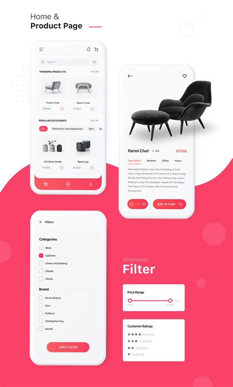 Ramni Free Mobile App UI UX Kit 7 Images Behance
