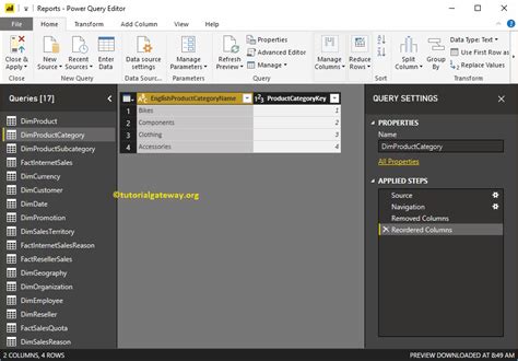 Remove Columns From Tables In Power Bi