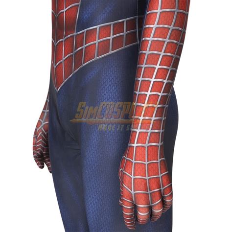 The Amazing Spiderman Tobey Maguire Cosplay Costume V4