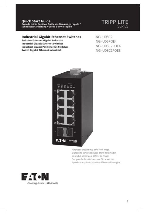 Eaton Tripp Lite Series Quick Start Manual Pdf Download Manualslib
