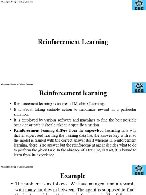 unit 5 5 1 reinforcement learning pdf reinforcement learning