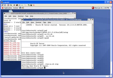 Obiee Installation Of Obiee In Linux