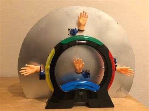 Silicone Slapping Servos Solve Simon Says Hackaday