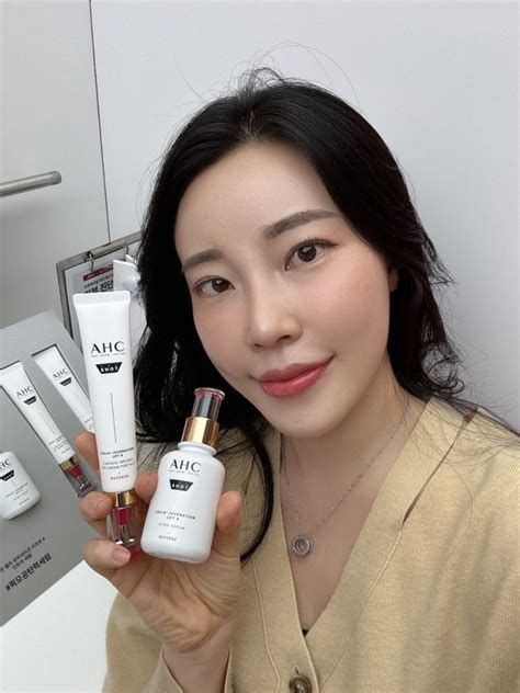 서울뷰티위크 Ahc 리프팅프로샷 팝업스토어에서 피부진단 선물까지 네이버 블로그