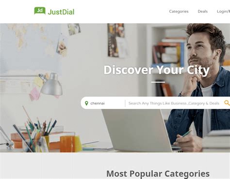 Justdial Clone Projects Photos Videos Logos Illustrations And Branding Behance