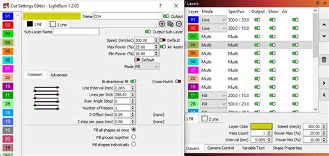Fill Setting Adding Outlines Community Laser Talk Lightburn