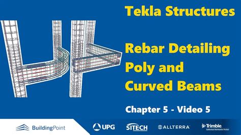 tekla structures chapter 5 video 5 poly and curved beams youtube