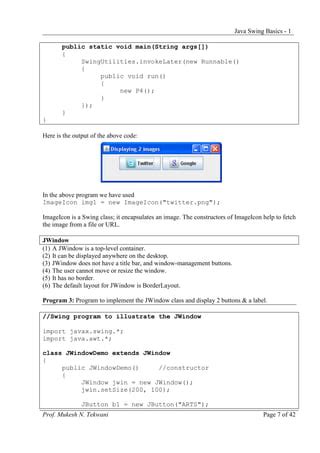 Java Swing Pdf