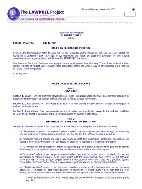 Electronic Document Rule Pdf Affidavit Public Key Cryptography