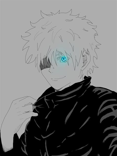 Gojou Satoru Jujutsu Kaisen Drawn By Kusanagiky16008 Danbooru