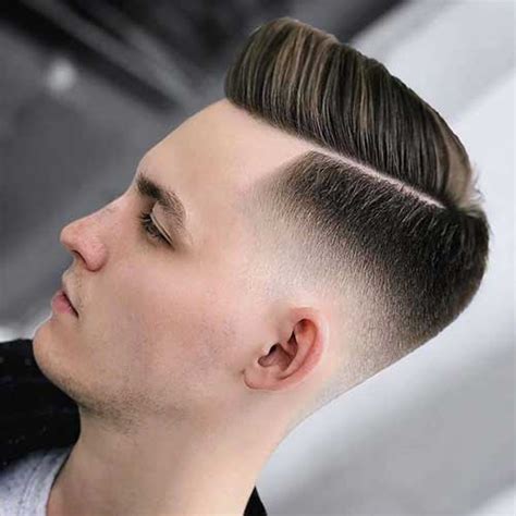 Taper Fade Mohawk Comb Over