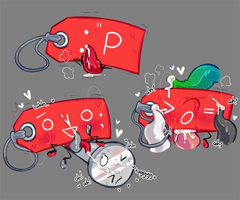 Rule 34 Battle For Dream Island Bfb Bfdi Blush Blush Lines Blushing Critterscrawl Cum Cum Drip