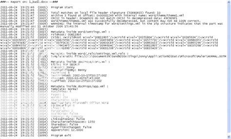 Advanced Ooxml Zip Carvingrecovery General Technical Procedural Software Hardware Etc