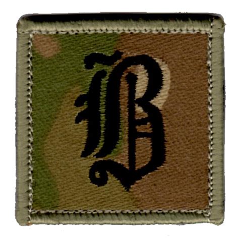 B Battery Patch B Bty Garrison Pri