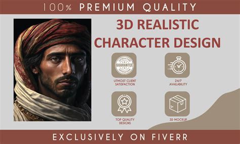 Do 2d 3d Realistic Character Modeling Rigging Or Animation Prototype