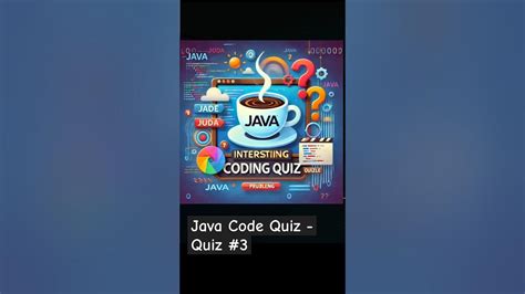 Java Code Quiz Quiz 3 Javacode Youtube