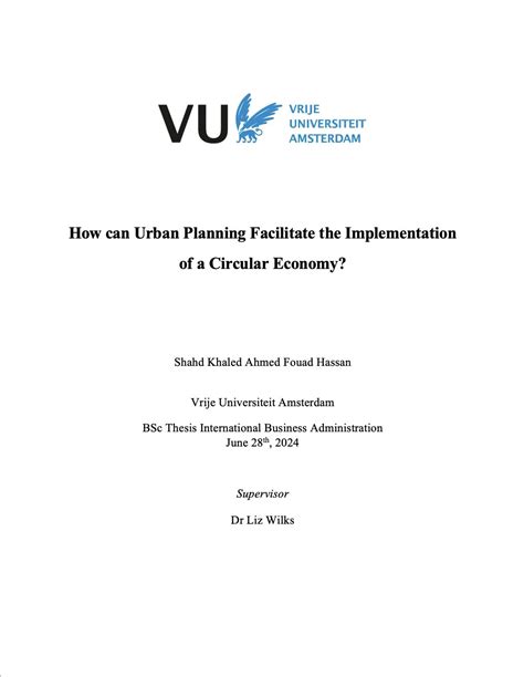 Shahd Khaled On Linkedin Circulareconomy Urbanplanning