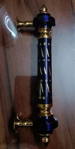 Blue And Golden Brass Cabinet Handle Finish Type Chrome At ₹ 200