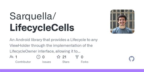 GitHub Sarquella LifecycleCells An Android Library That Provides A Lifecycle To Any
