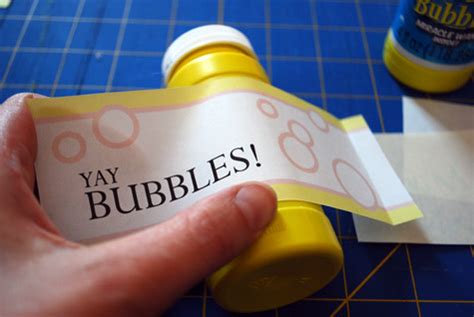 Printable Free Bubble Labels For Party Favors Merriment Design