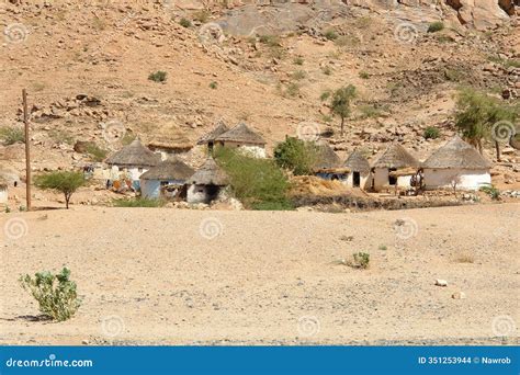 Eritrean Village In Western Part Of The Country Stock Photo Image Of East Backward