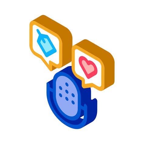 Microphone Label Isometric Icon Vector Illustration 18017415 Vector Art