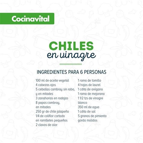 Cómo Hacer Chiles En Vinagre Caseros ¡en Solo 6 Sencillos Pasos