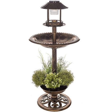 Bronze Effect Bird Baths Made In Durable Plastic Bird Barn
