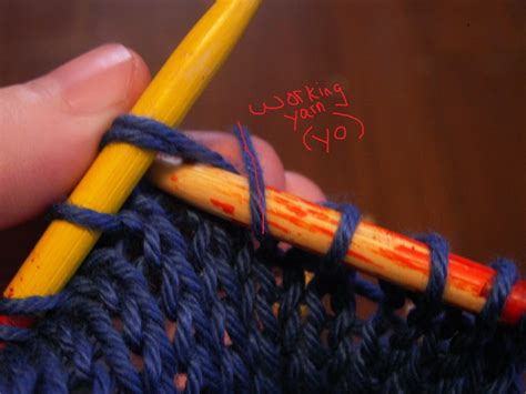 Mistress Of Knitting How To Do K2tog Yo K2tog And How To Bo