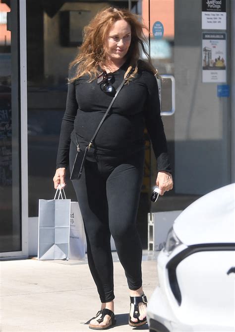 Dukes Of Hazzards Catherine Bach 70 Steps Out For Rare Appearance In