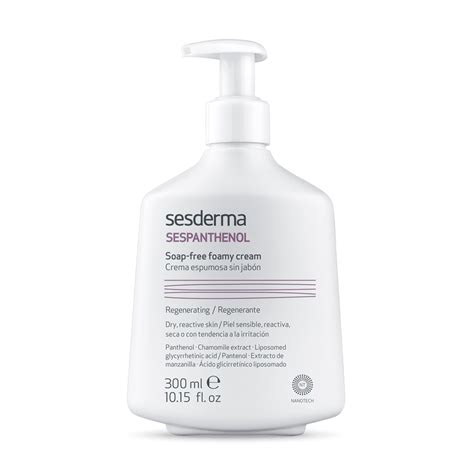 Sesderma SESPANTHENOL Soap-free Foamy Cleanser 10.15 fl. Oz