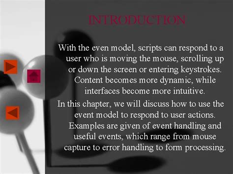 Chapter 14 Dynamic Html Event Model Presented By