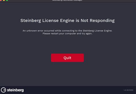 A Permanent Solution For Steinberg License Engine Is Not Responding Cubase Steinberg Forums