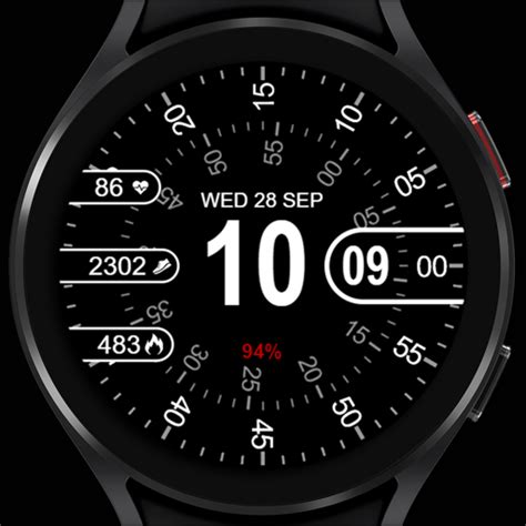 ️digital Pixel Rotary Color Randroidwatchfaces