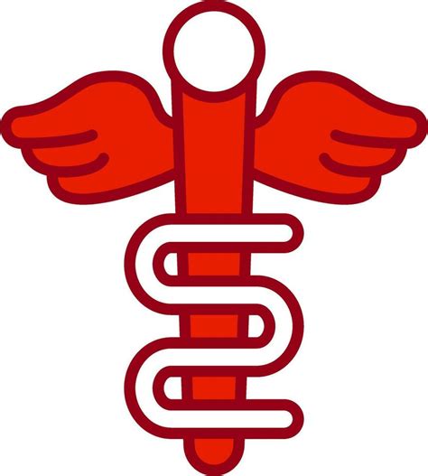 Rod Of Asclepius Vector Icon 31800830 Vector Art At Vecteezy
