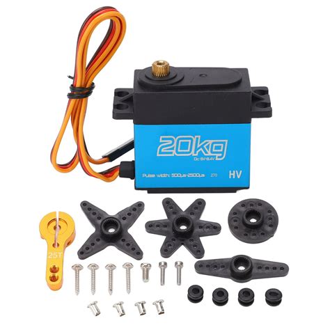 Servo Digital Rc 2 Juegos Servo Digital Resistente Al Agua De 20 Kg
