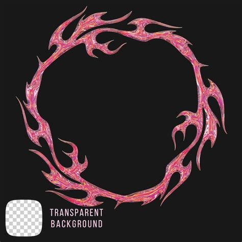 Premium Psd Psd Dispersion Glass Tribal Tattoo Abstract Shape 3d