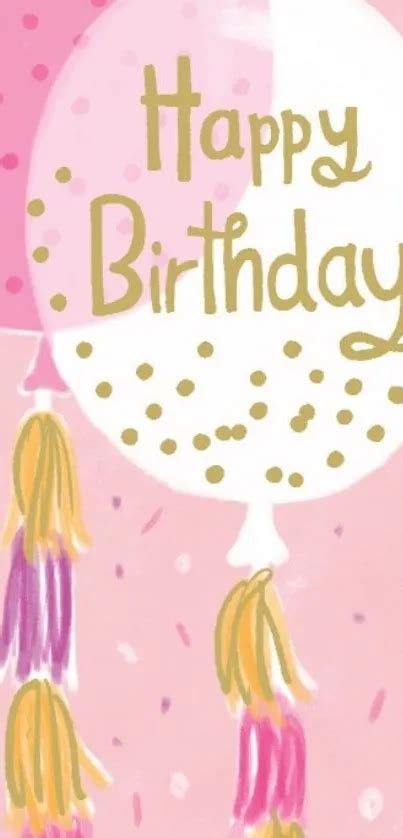 Happy Birthday Balloon Wallpaper Free Download