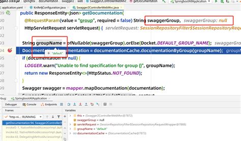 Swagger Controllerwebmvc Unable To Find Specification For Group
