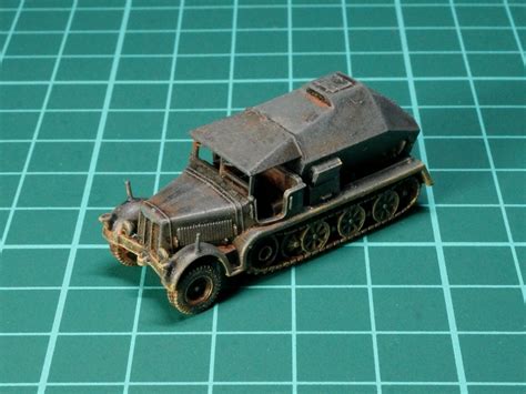 1144 3d Printed Wwii Sdkfz 7 Fire Control Vehicle For V2 Rockets