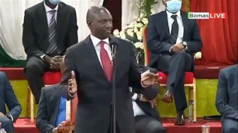 Ruto Warning Matiangi Before The Arrest Youtube