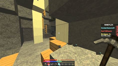 Minecraft Mineplex Bridges 1v1 I The Void Helps Me Out I Youtube