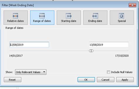 How To Remove Date Range From Slider I Dont Want Users To See
