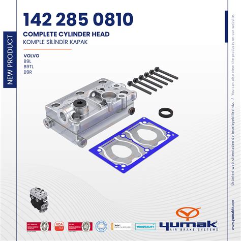 Yumak Air Brake Systems New Product New Yumak Number 142 285 0800