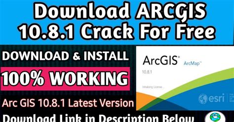 Download Arcgis 10 8 1 With Crack How To Download And Install Arcgis 10 8 1crack Arcgis 10 8