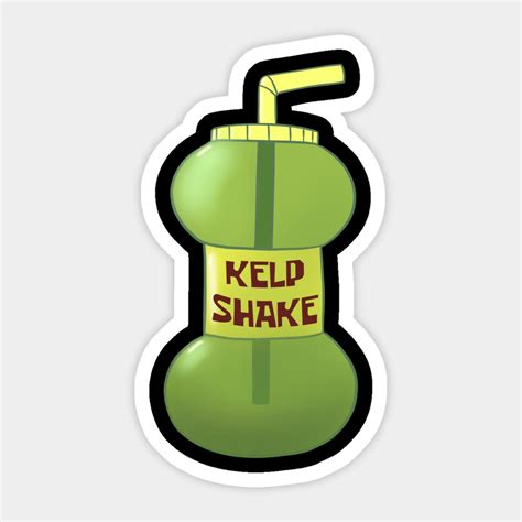 Spongebob Kelp Shake Sticker