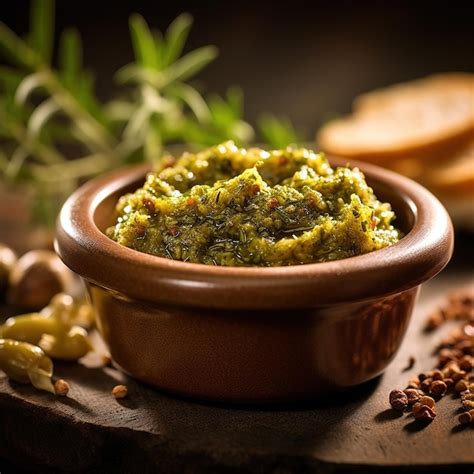 Premium Ai Image Italian Genovese Pesto