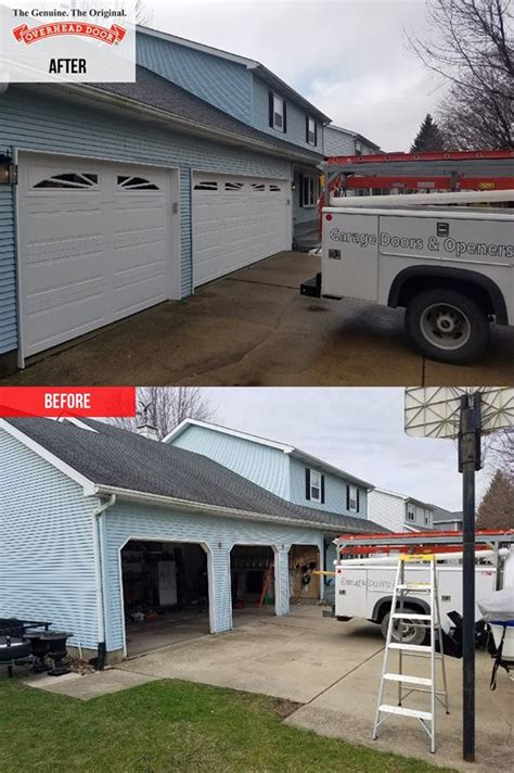 plainfield il new garage door configuration for homeowner overhead