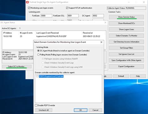 Technical Tip Upgrading Fsso Agents Fortinet Community